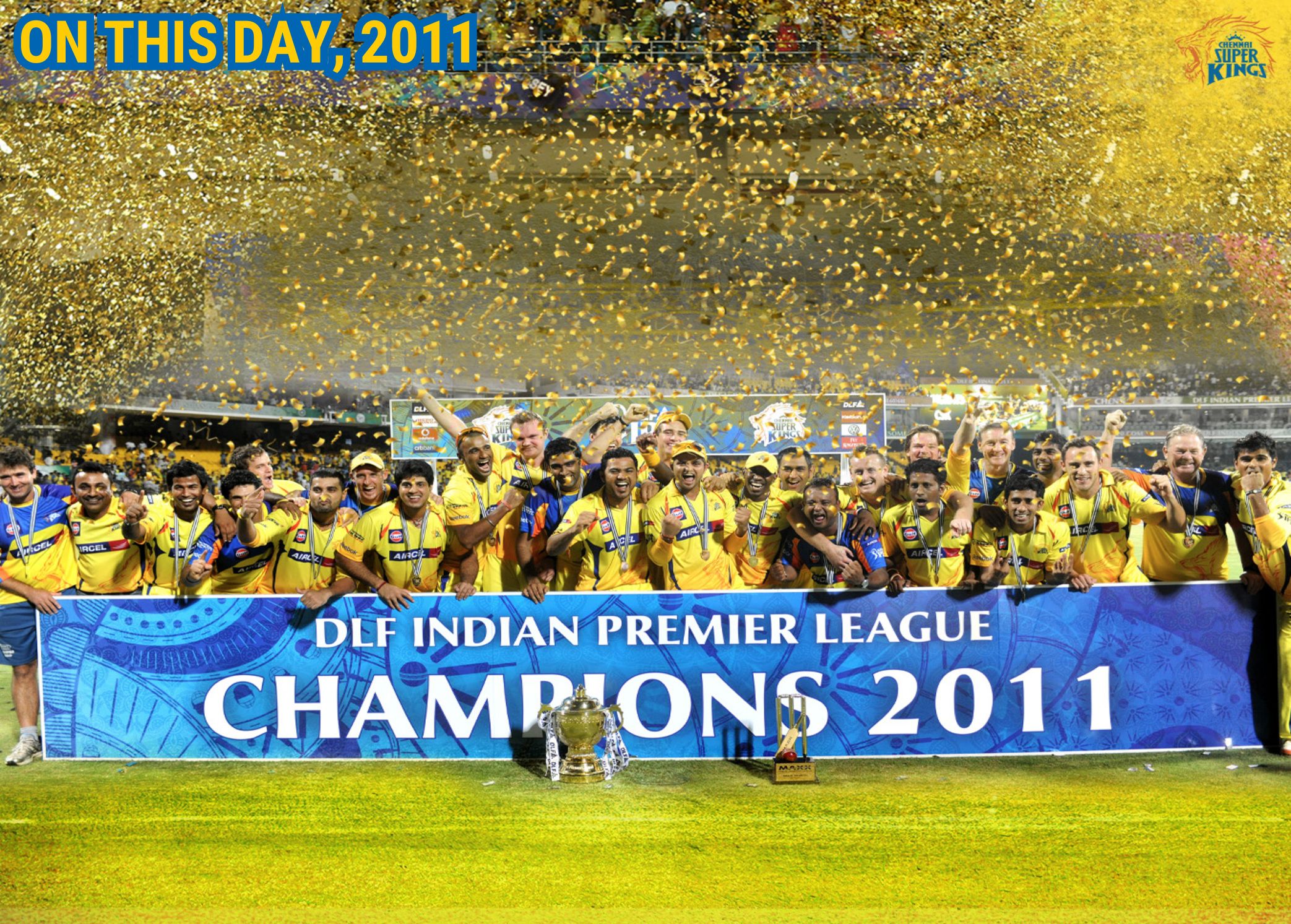 On This Day, 2011: When the Super Kings won their second IPL title