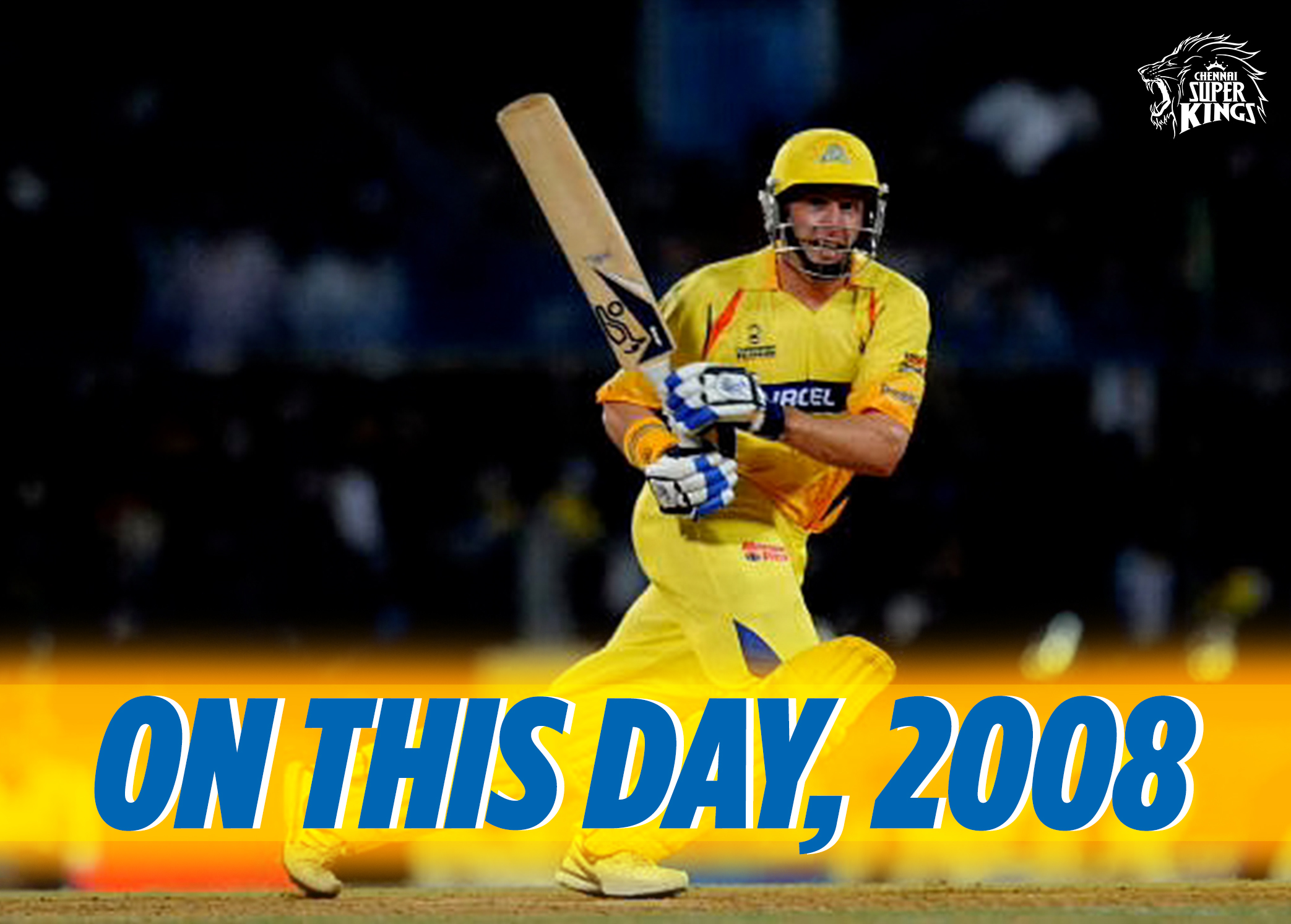 On This Day, 2008: When Hussey scored a century for CSK in their first ...